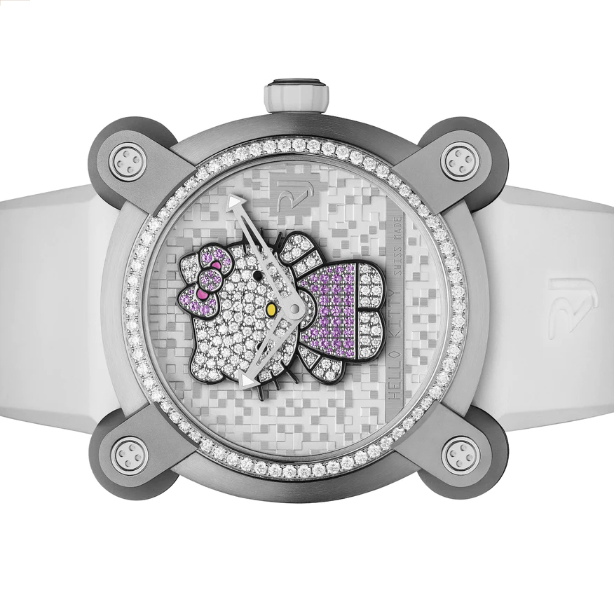 Romain Jerome Moon Invader Hello Kitty Diamond Limited Edition UNWORN ...